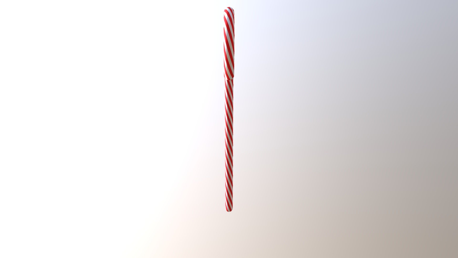 Candy Cane - Download Free 3D model by Jordan Burckhardt (@burckhardtj ...
