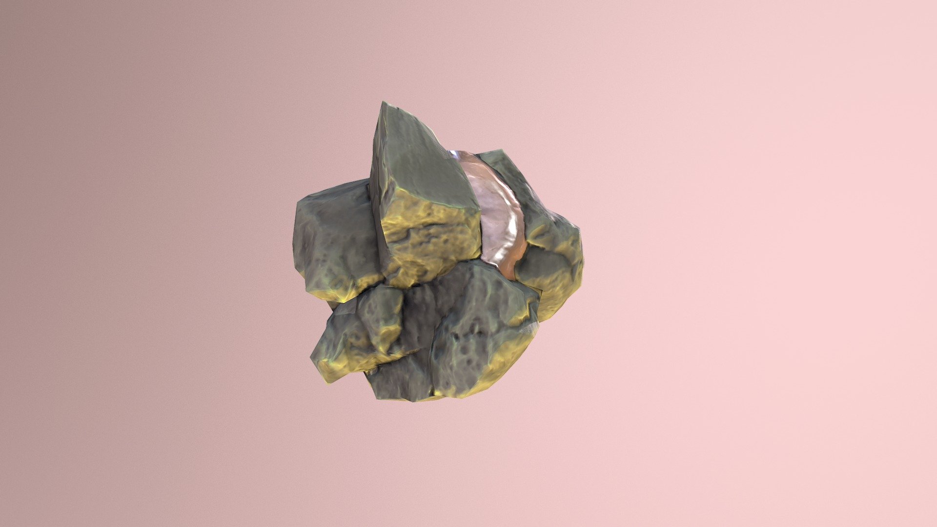 Stationeers - Copper Ore - 3D model by Araon [33fc078] - Sketchfab