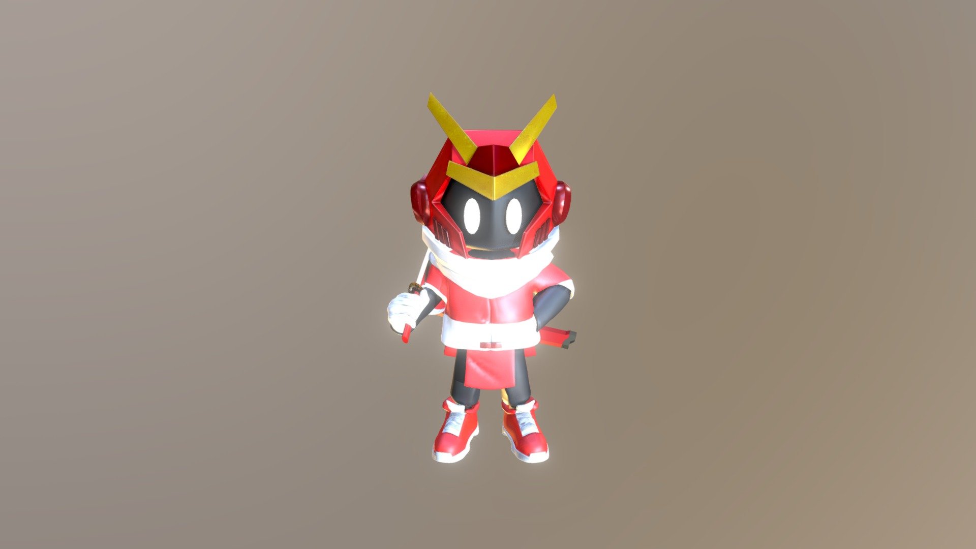 Red - 3D model by deekaiqing [33fd75c] - Sketchfab