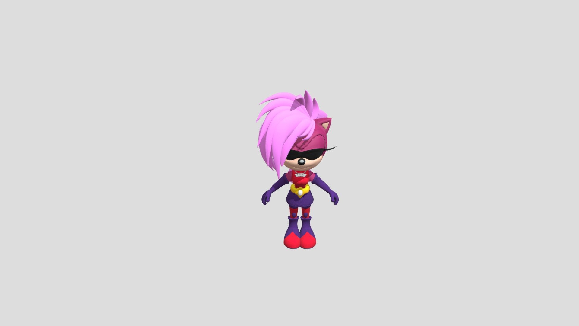 Sonia The Hedgehog 3d