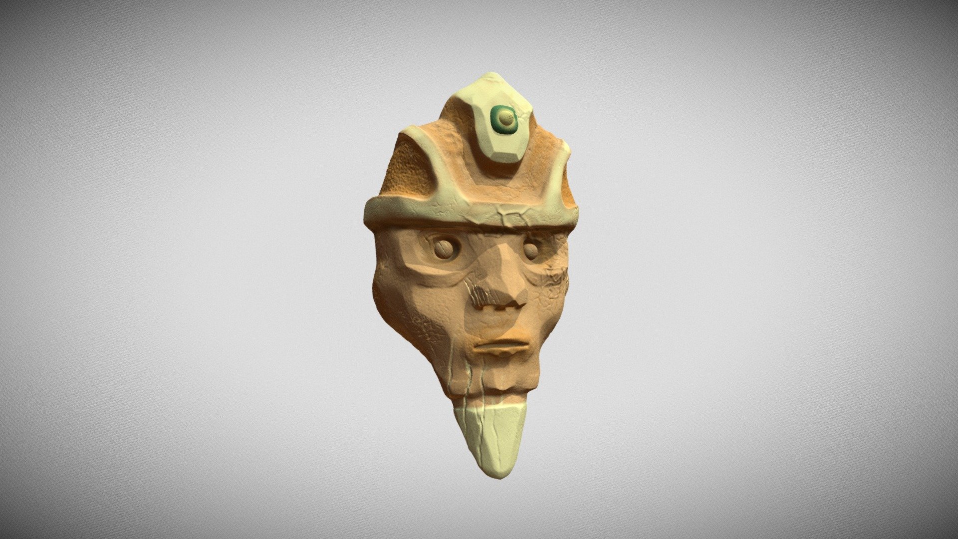 Mystical Head - Download Free 3D model by MushyDay [33fecc6] - Sketchfab