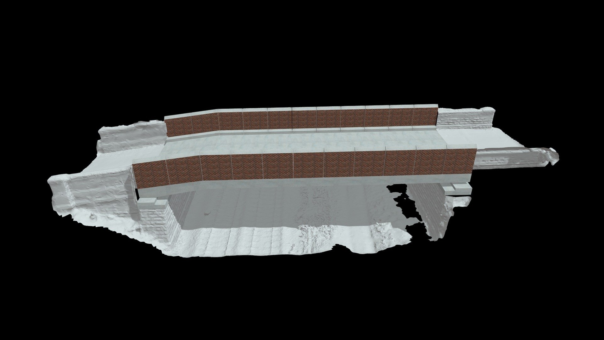 Proposed W.Lane & Point Cloud Existing Mesh - 3D model by gilbertopires ...