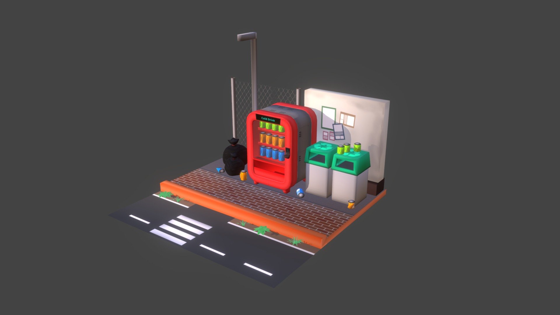 Vending Machine - 3D model by kkgod (@kilj12345) [33ffcea] - Sketchfab
