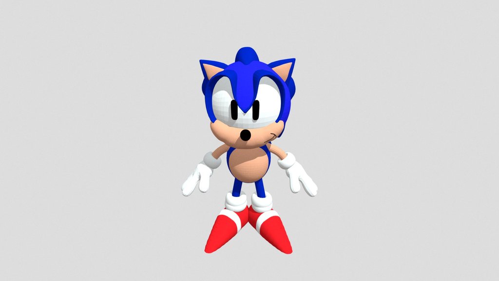 sonic - A 3D model collection by bradleydavidwest1 - Sketchfab