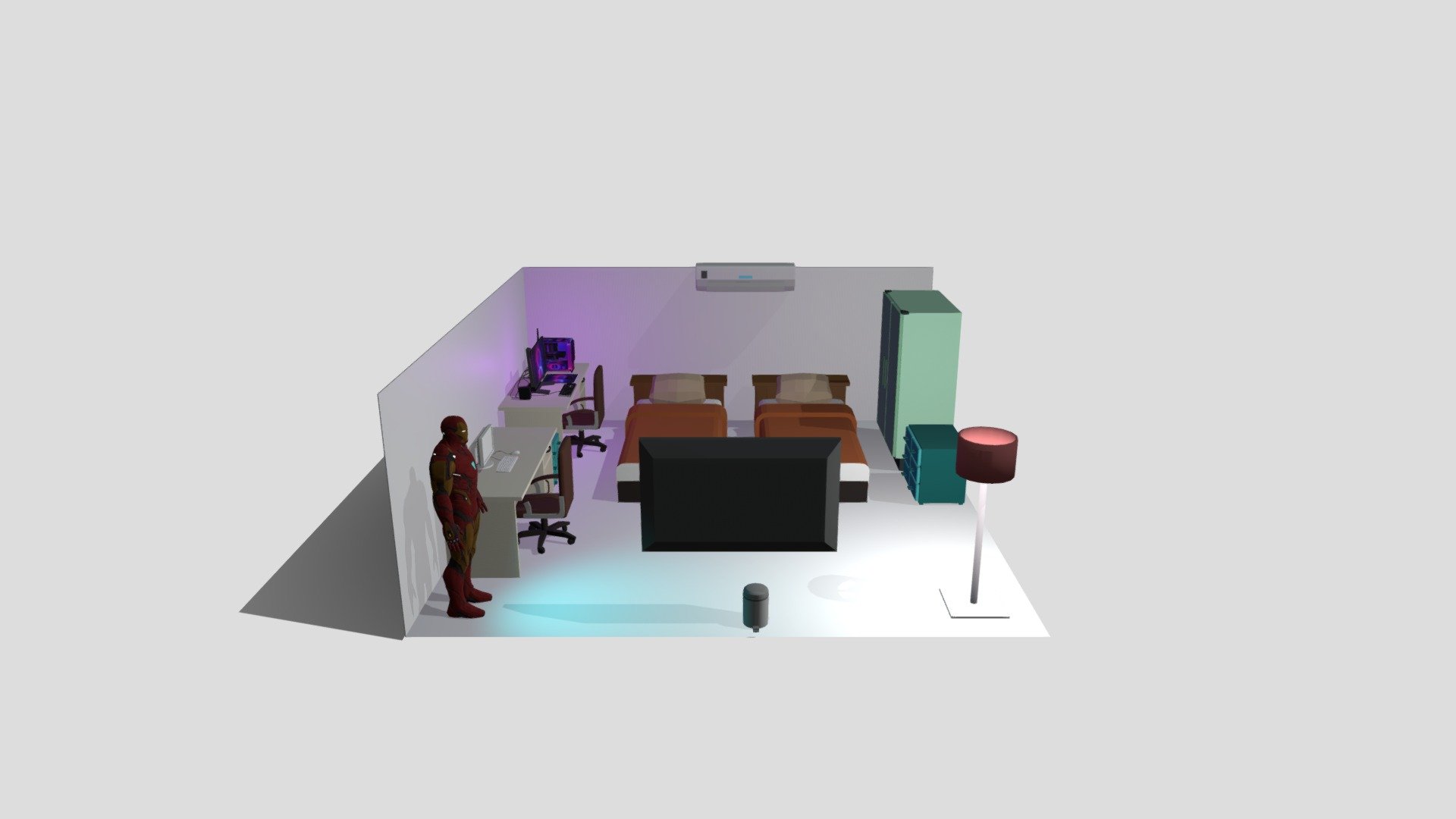 firstroomdesing - 3D model by 10811206 [340225a] - Sketchfab