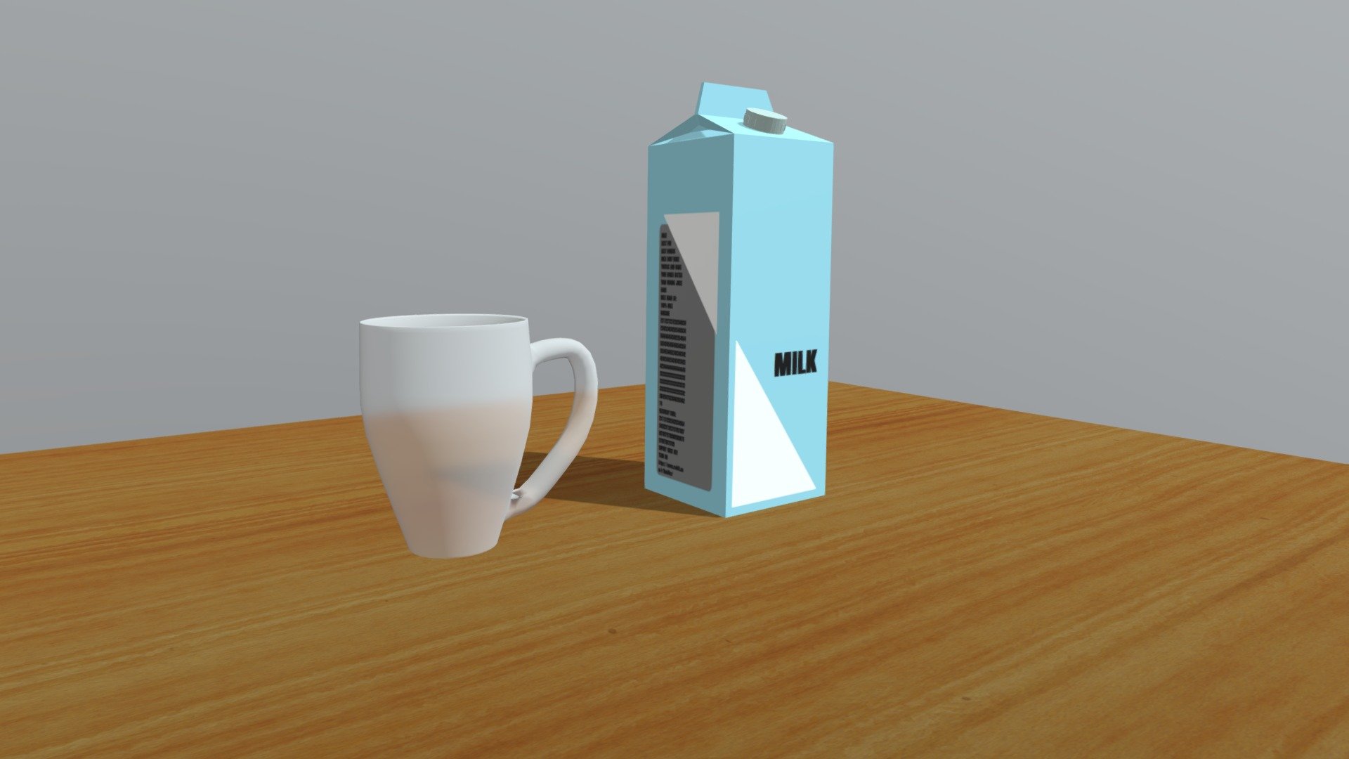 MILK Model On Table - Download Free 3D model by Dofilpe (@VtopTVgameZ ...