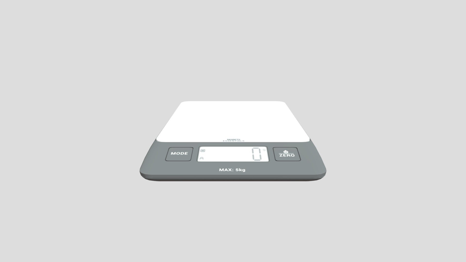 Electronic scale - Download Free 3D model by 1-3D.com [340298f] - Sketchfab