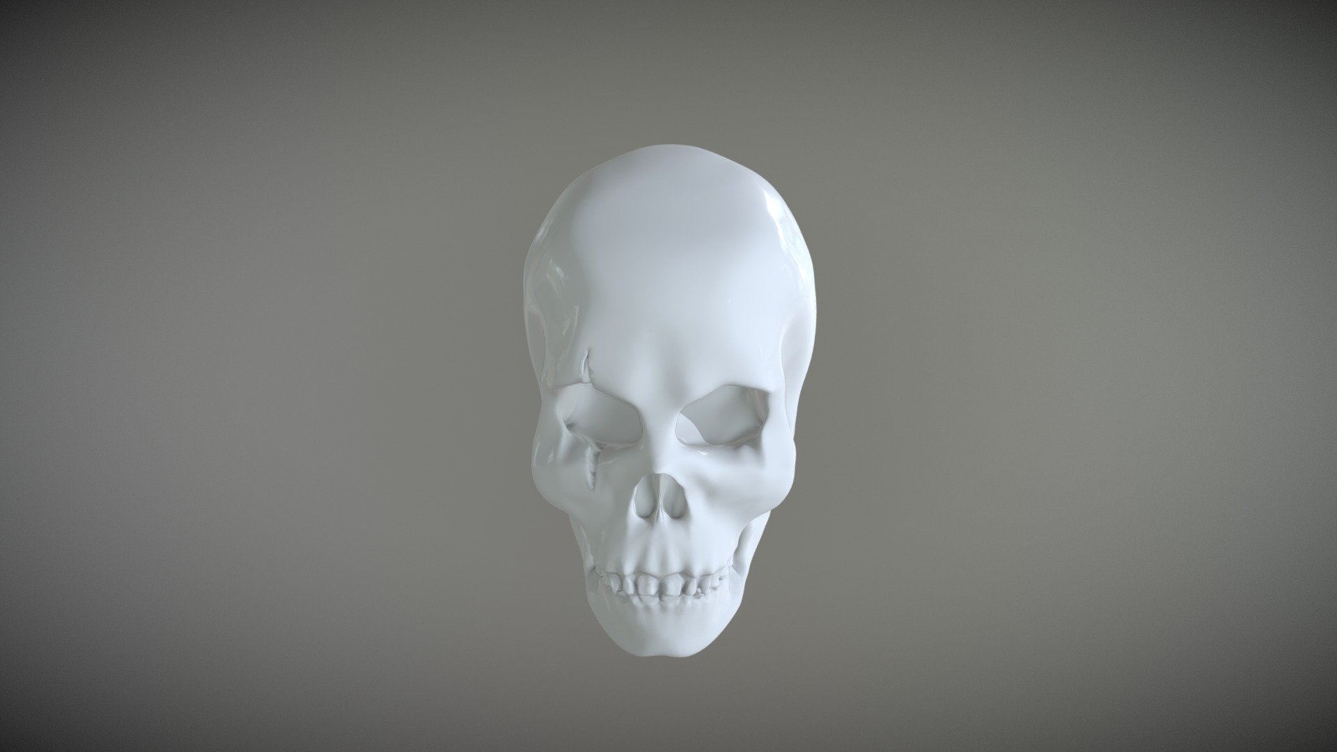 Skull - 3D model by SamJKM [34042e1] - Sketchfab