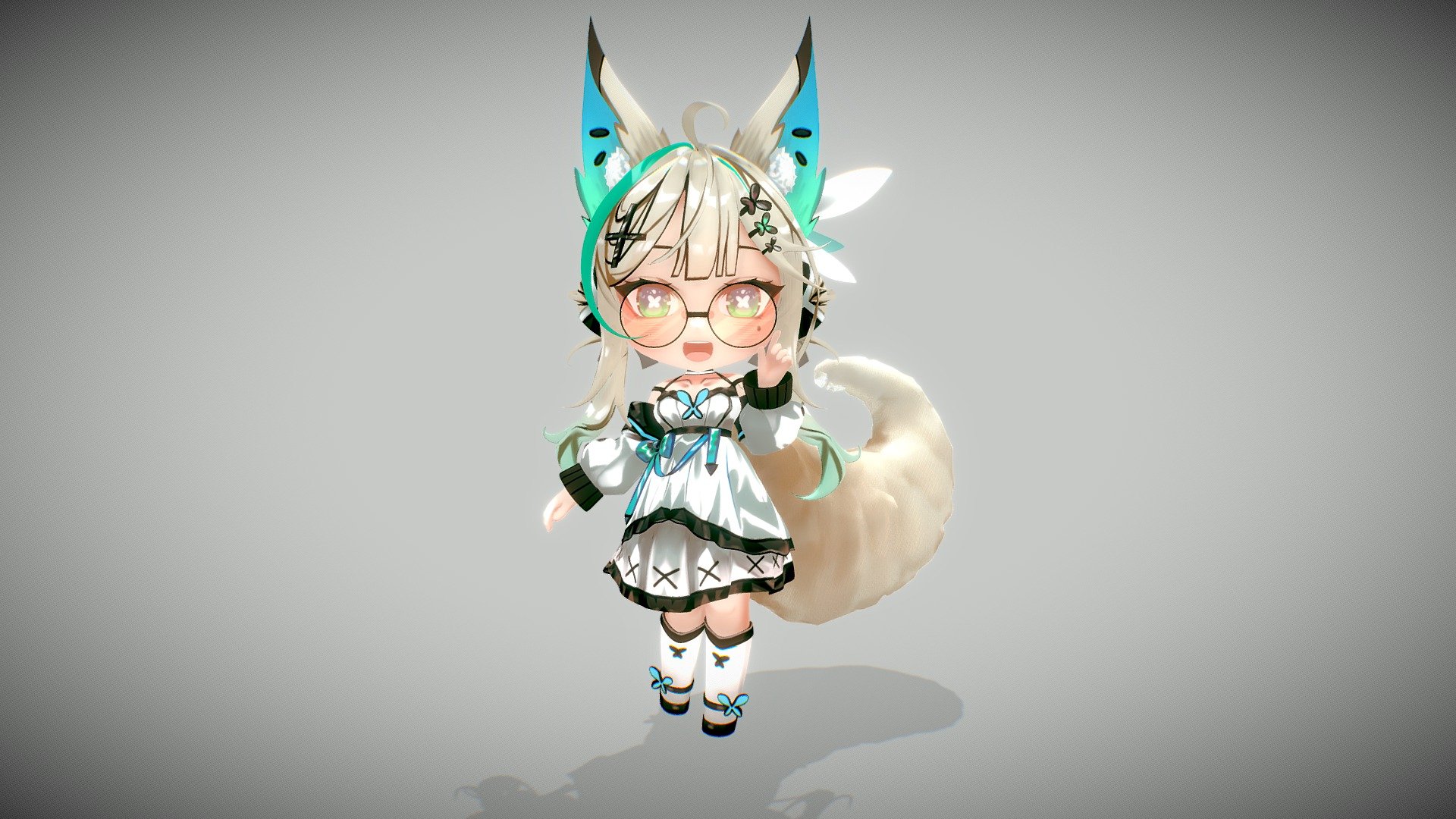 Sera-Chan [Chibi] Original Character - 3D model by vandrstudio.en ...
