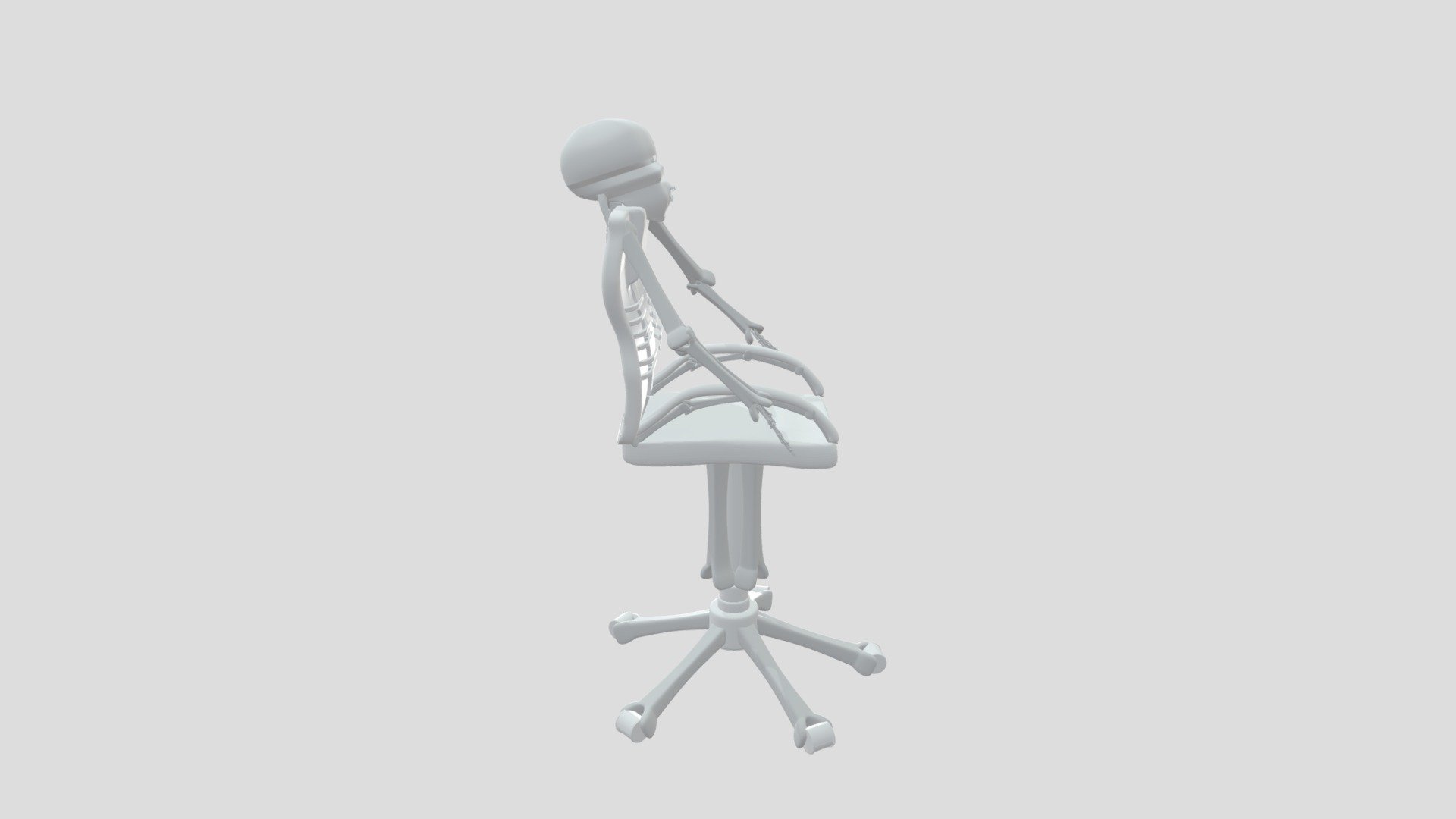 Chair skeleton - Download Free 3D model by nirkatz852 (@Nerlox ...