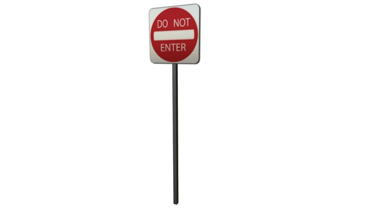 Do-not-enter-sign 3D models - Sketchfab