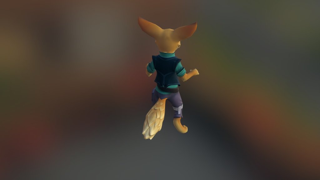 Fennec Anim - 3D model by Laura Jane (@Aldabra) [34063e5] - Sketchfab