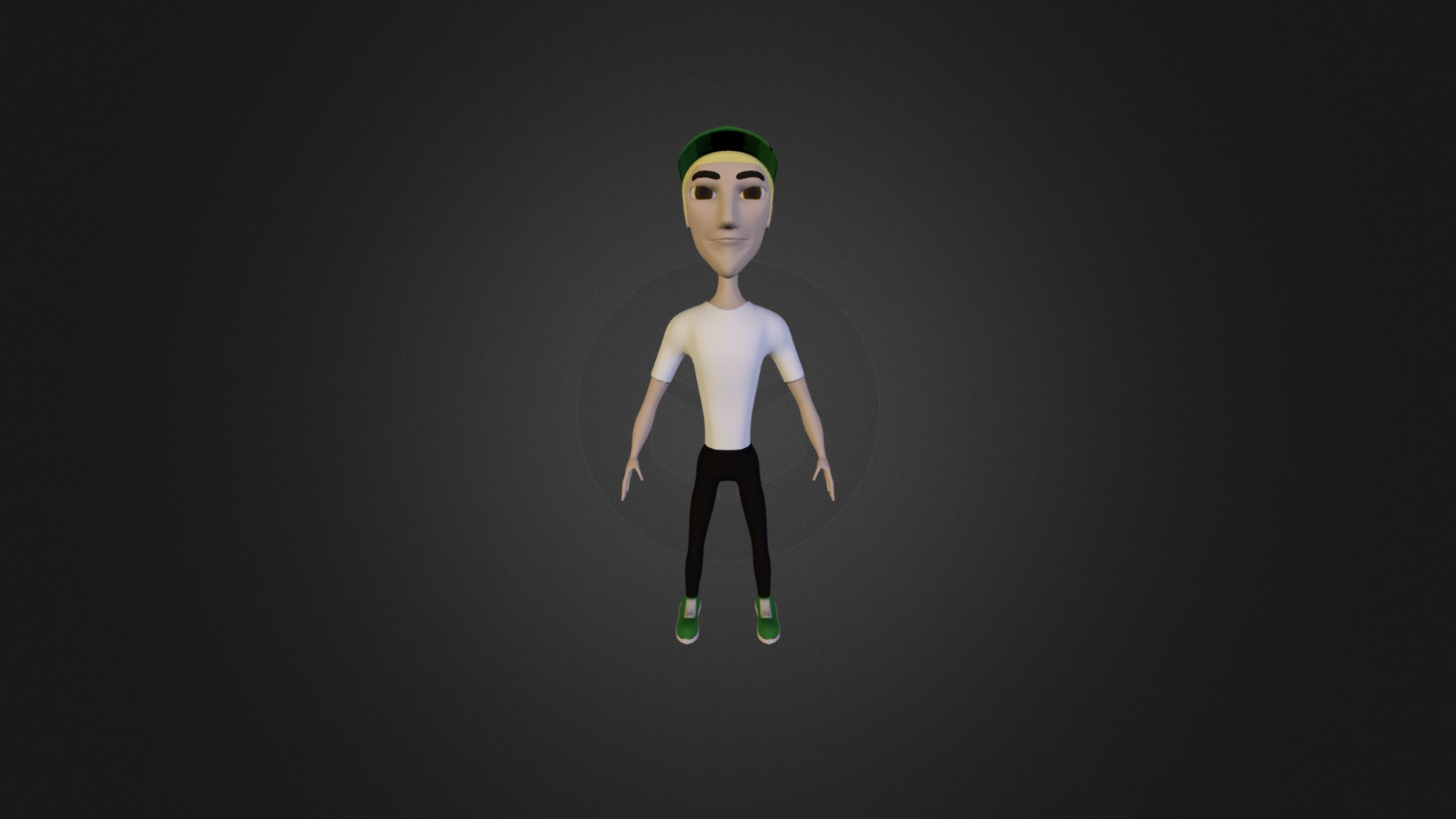 Cartoony Character 2 - 3D model by adamcowell [34076e6] - Sketchfab