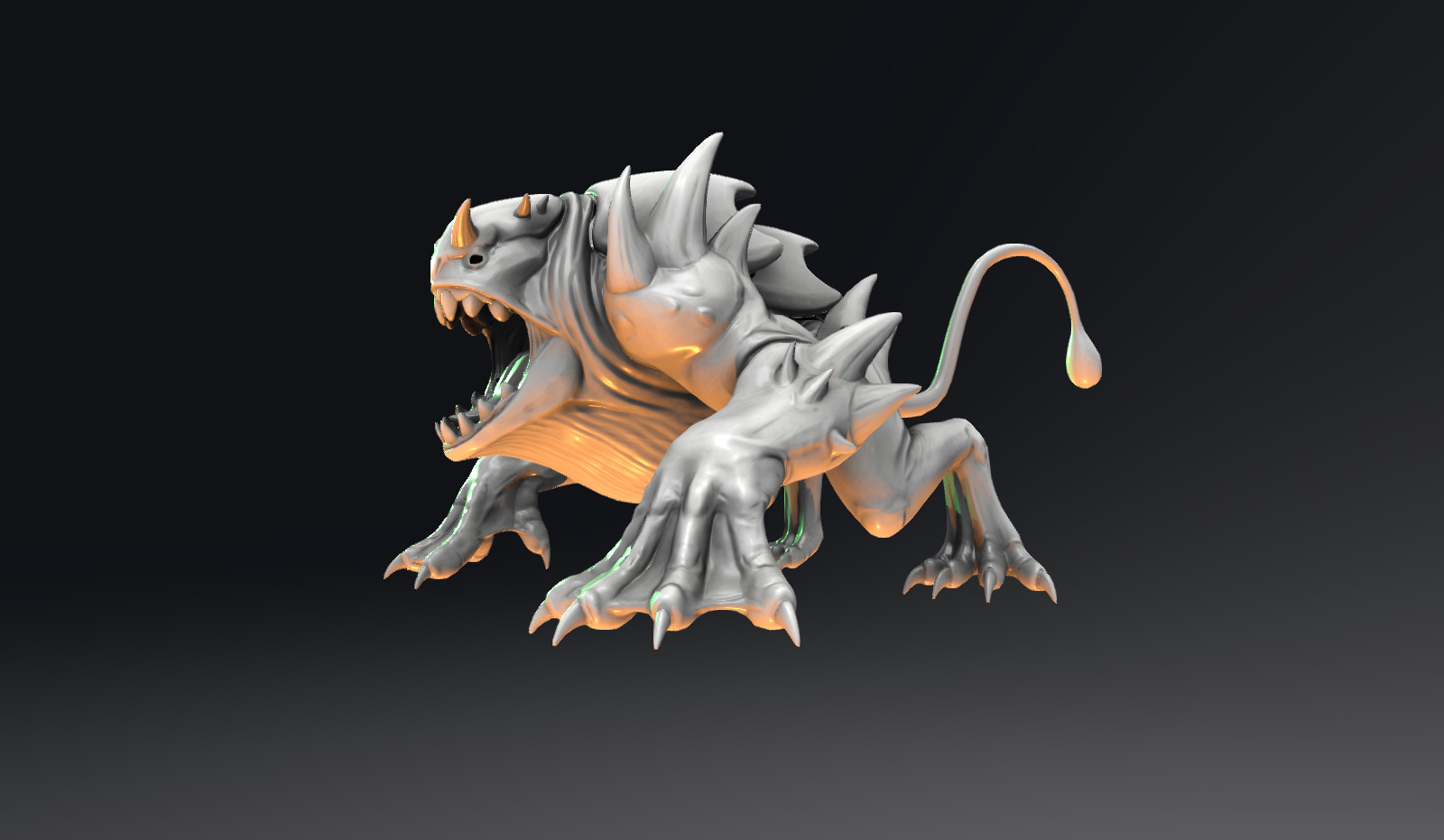 Chomper (WIP) - 3D model by p.c.armstrong [3407792] - Sketchfab