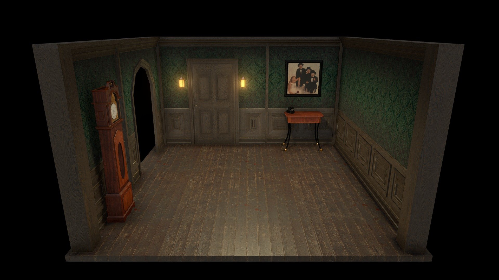 Victorian Diorama - Download Free 3D model by Alexander Patterson ...