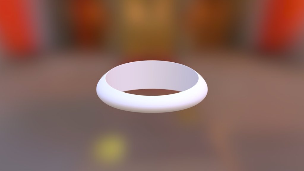 Simple Ring (1) - 3D model by ellikar [3409a9e] - Sketchfab