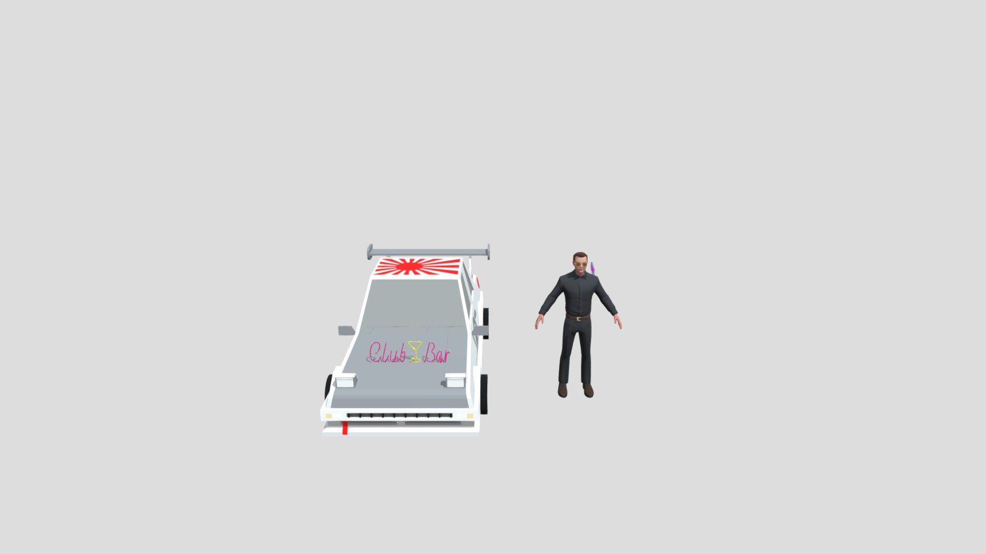 Miami Vice - 3D model by fthompsett [3409f05] - Sketchfab