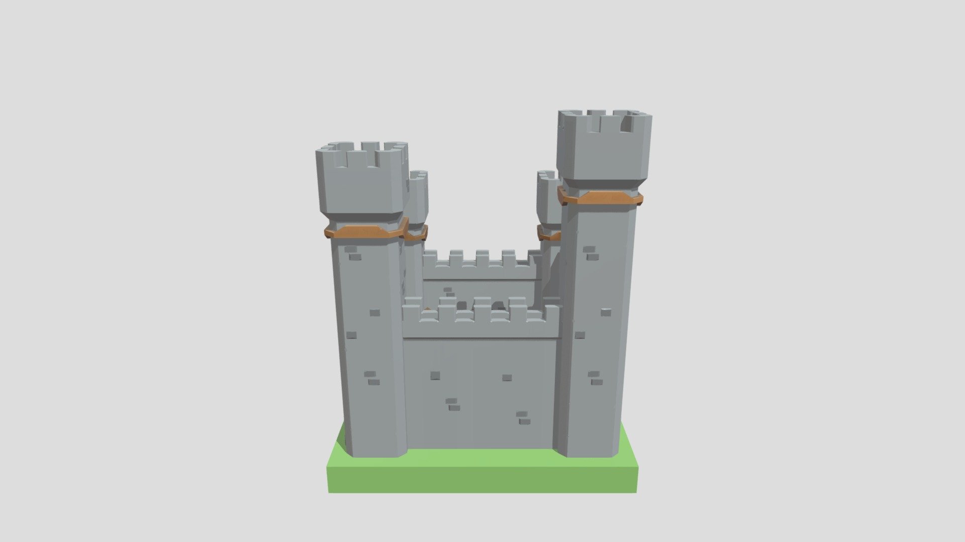 Low Poly Castle - 3D model by flaris2k (@flaris55) [340bc31] - Sketchfab