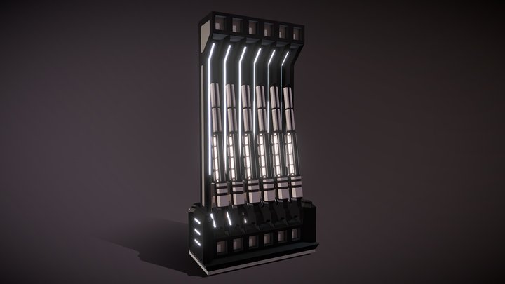 Weapon-stand 3D models - Sketchfab