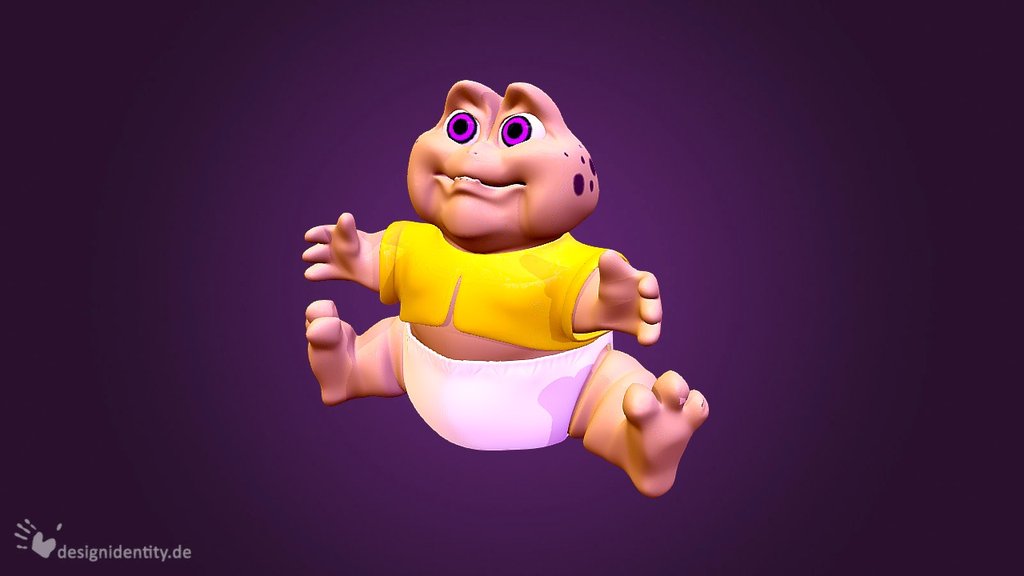 Dino Baby - 3D model by designidentity [34104c4] - Sketchfab