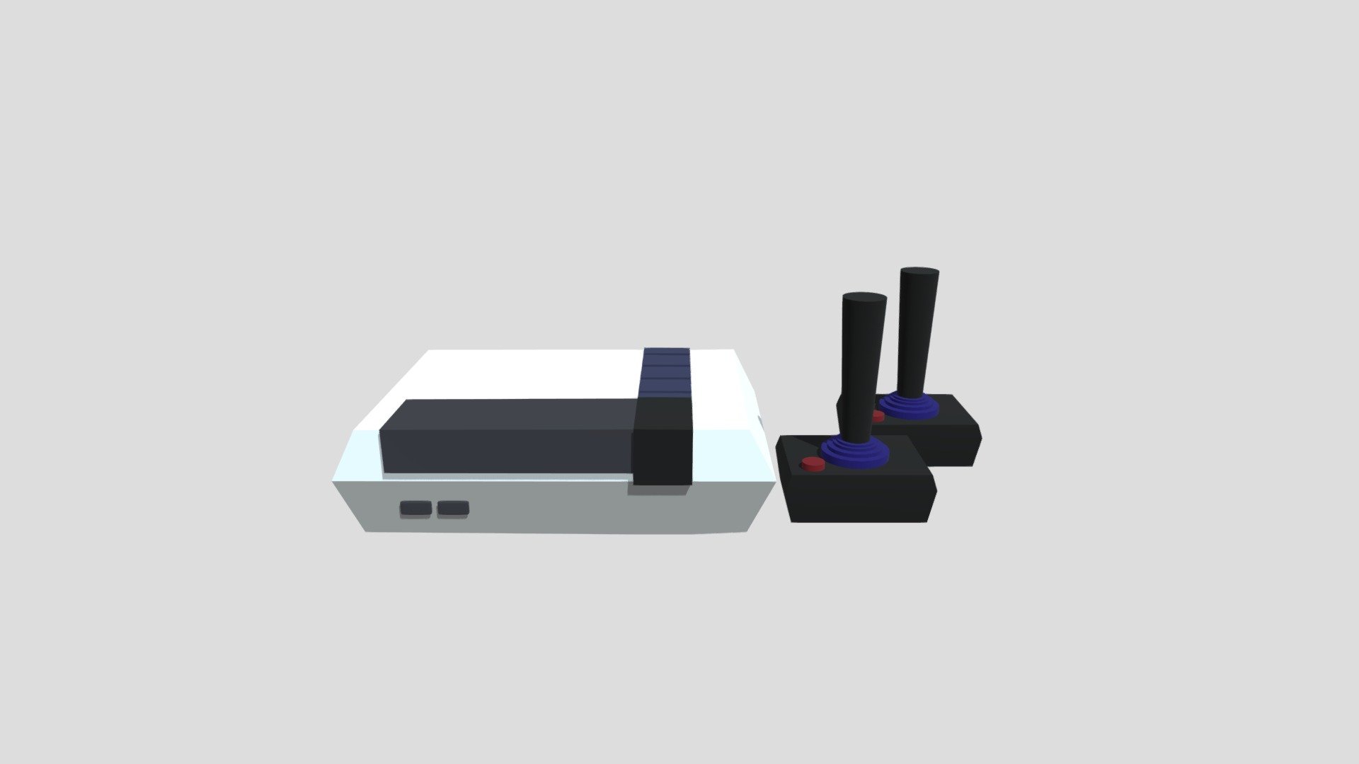 Atari - Download Free 3D model by Road (@NS_Road) [3410c3e] - Sketchfab