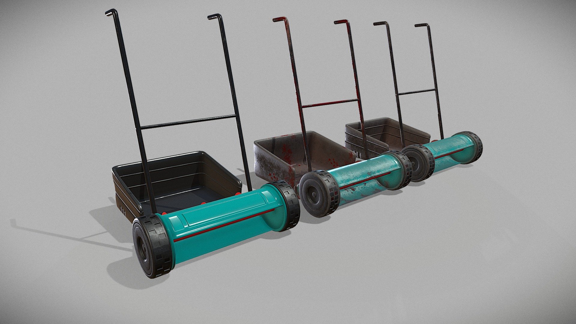 Basic lawn mower - Buy Royalty Free 3D model by Sousinho [3412394 ...