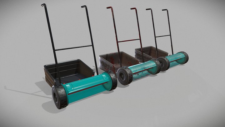 Lawn-mower 3D models - Sketchfab