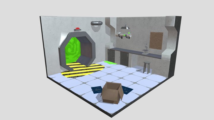 Room_corner 3D models - Sketchfab