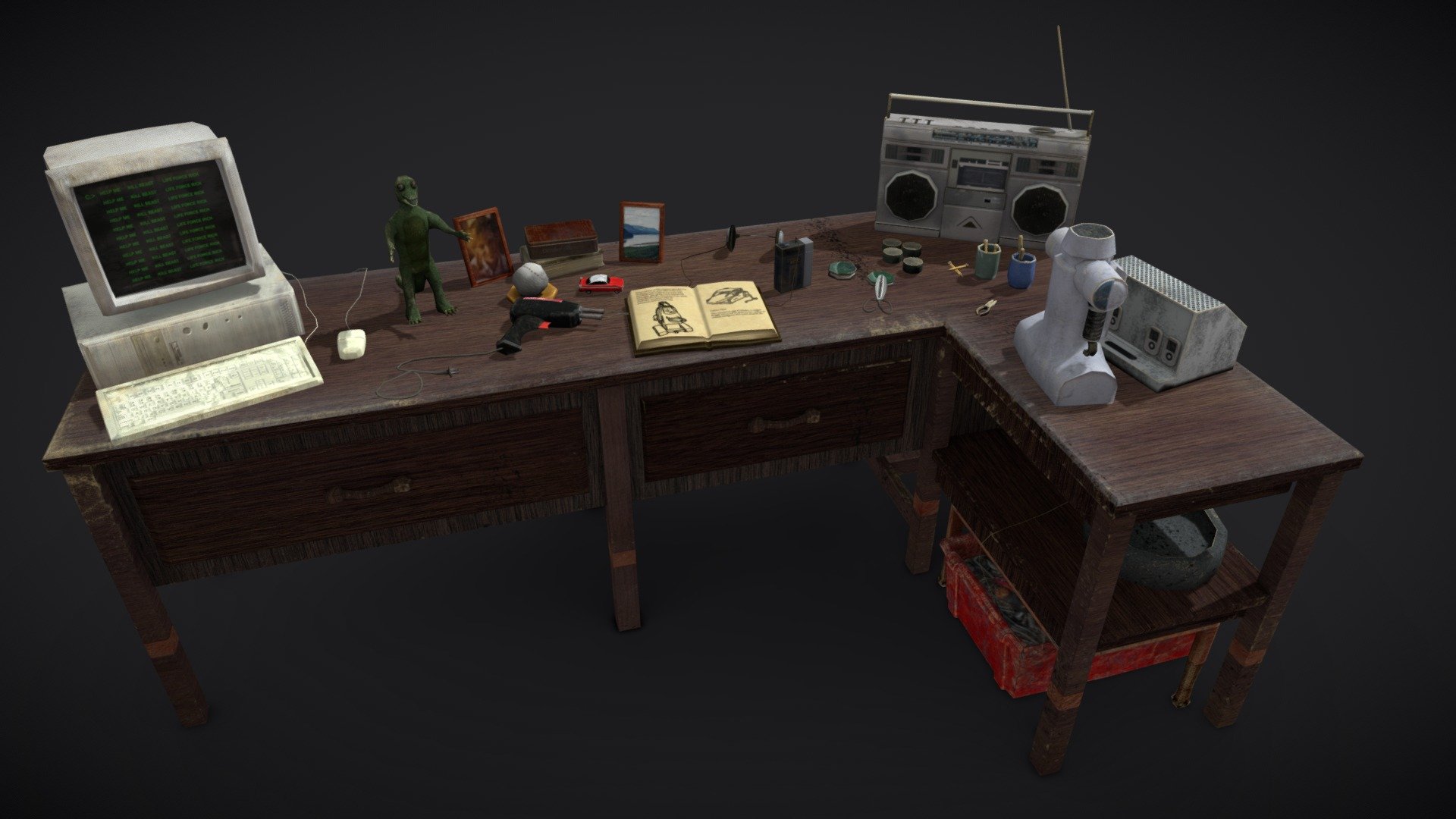 Lab Desk (Vincent Gernand) - 3D model by Vincent Gernand ...