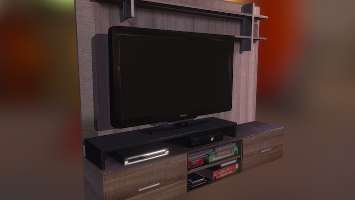 Tv_unit 3D models - Sketchfab