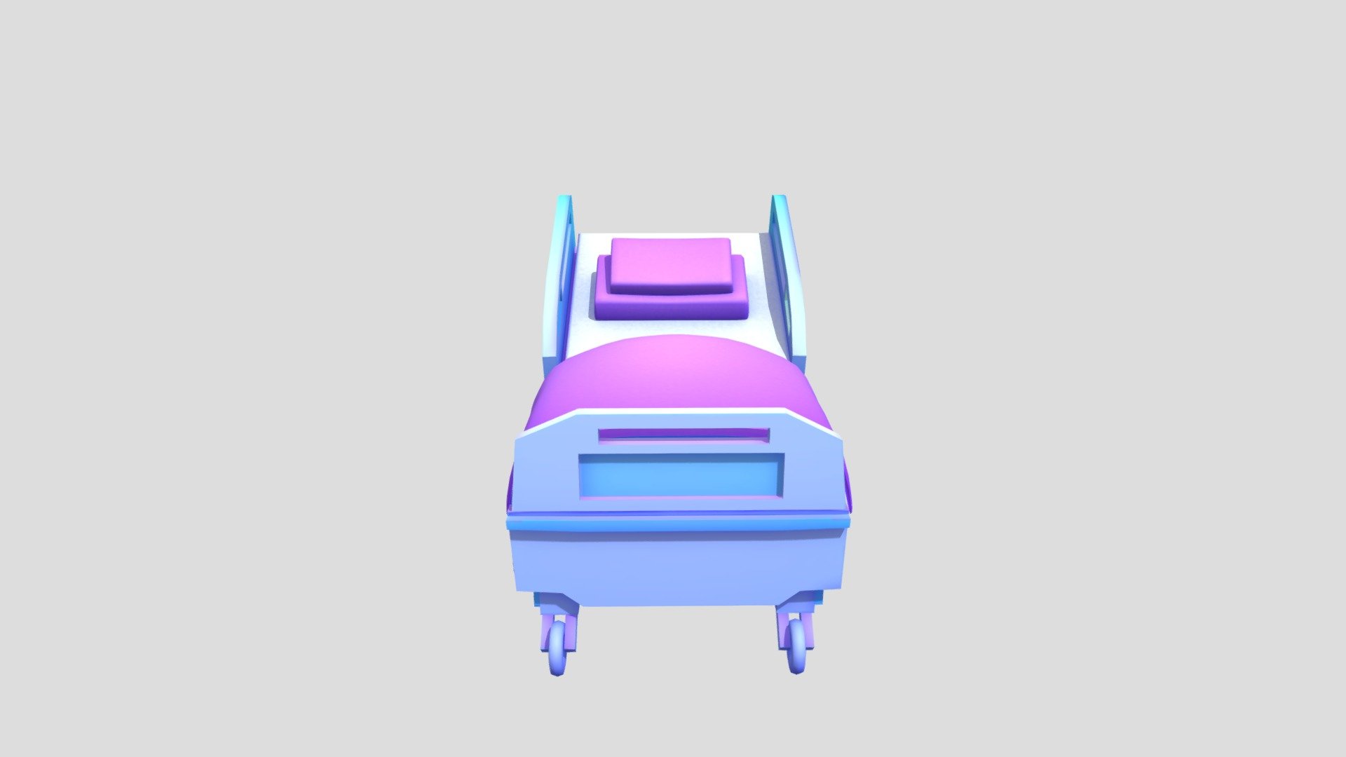 Stylized Hospital bed - Download Free 3D model by shyson [3413f88 ...
