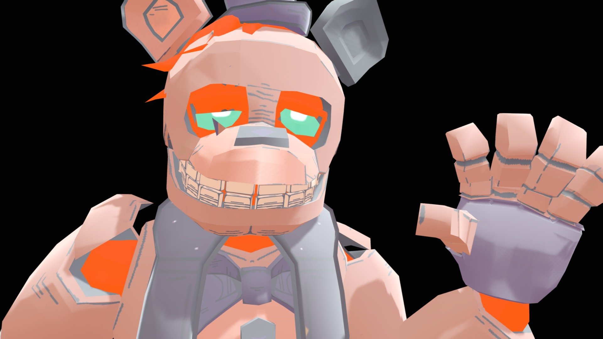Retro Spring Freddy - Download Free 3D model by Yandy [3414140] - Sketchfab