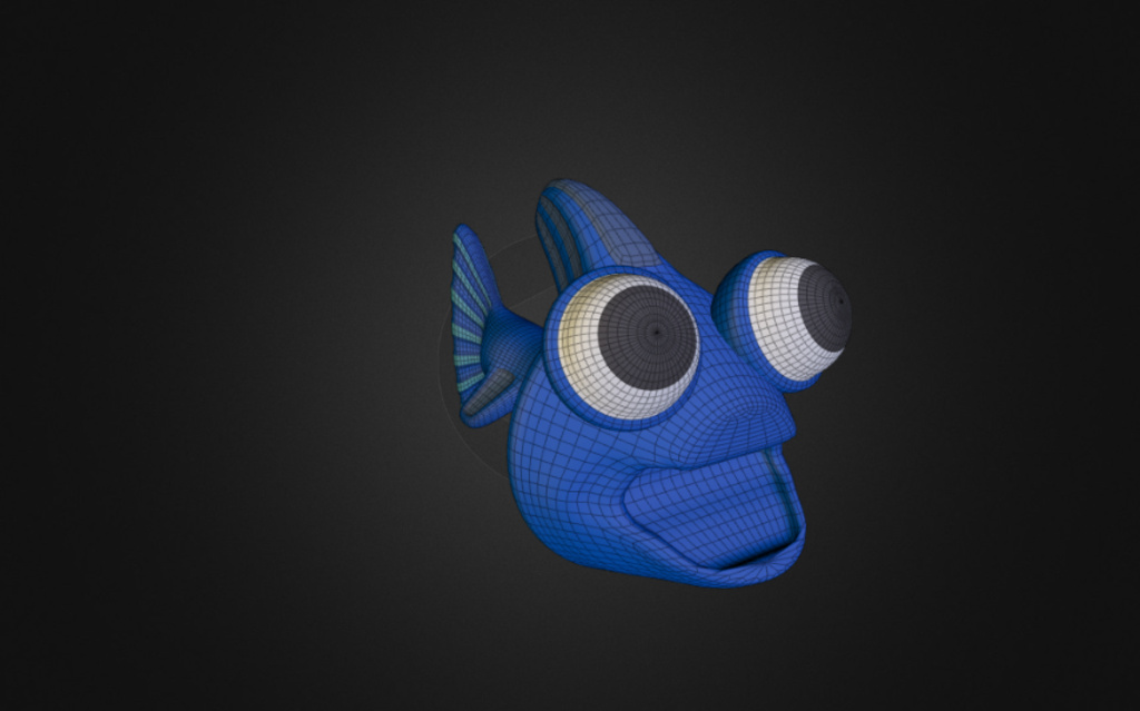 Fish - 3D model by Luuk Kant (@luuk.rulezz) [3414e84] - Sketchfab