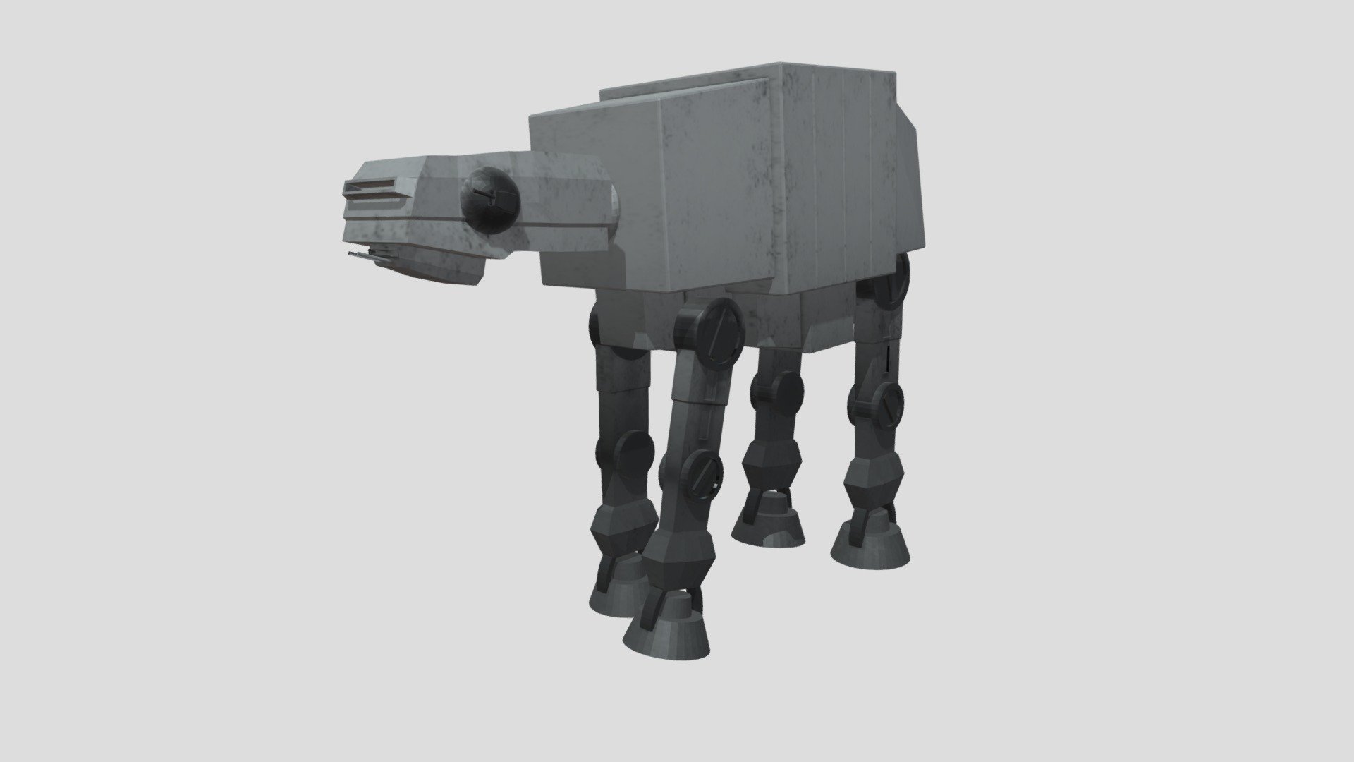 Basic AT-AT Walker - Download Free 3D model by kito1704 [3415b40 ...
