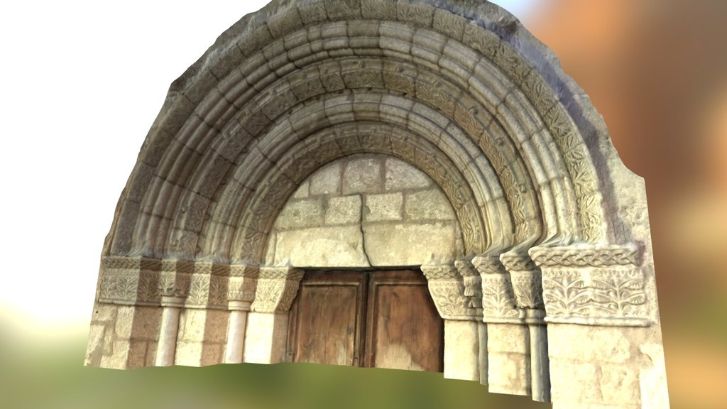 12th Century Monastery - Arch - 3D model by cunicode [3417003] - Sketchfab