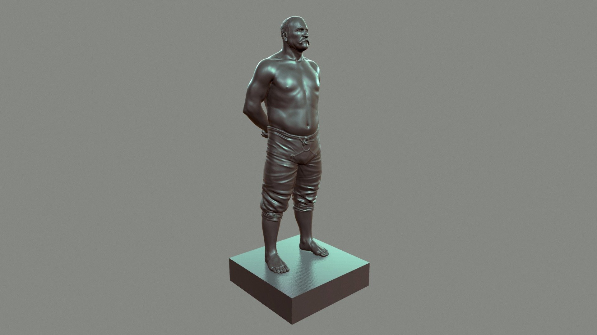 Koca Yusuf 3D printable Statuette - 3D model by KOREYBA·3D (@koreyba ...