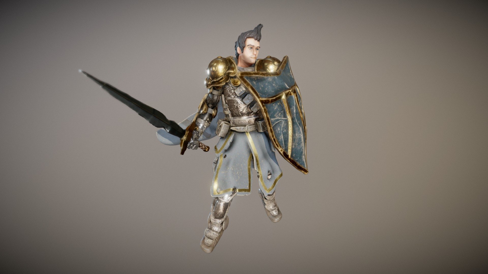 Knight - 3D model by Martinity [34191e9] - Sketchfab