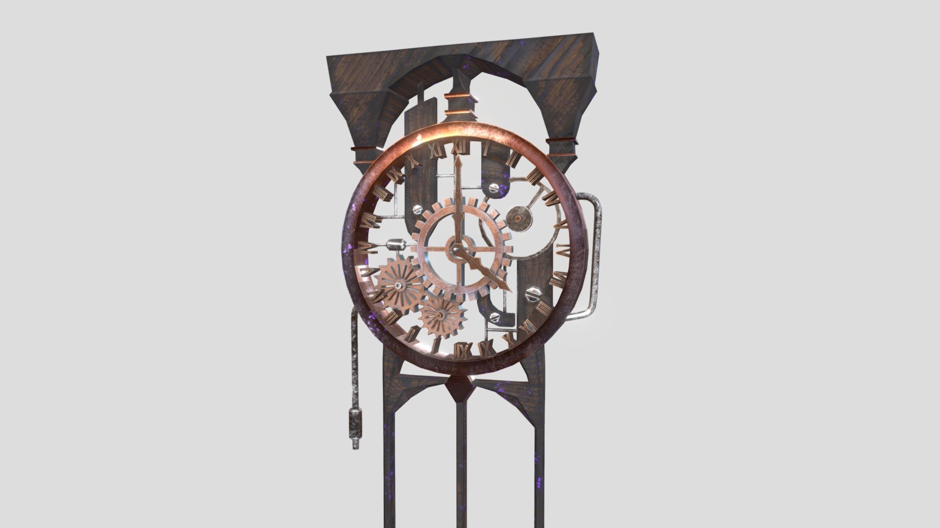 Clock - 3D model by juttah [3419f55] - Sketchfab
