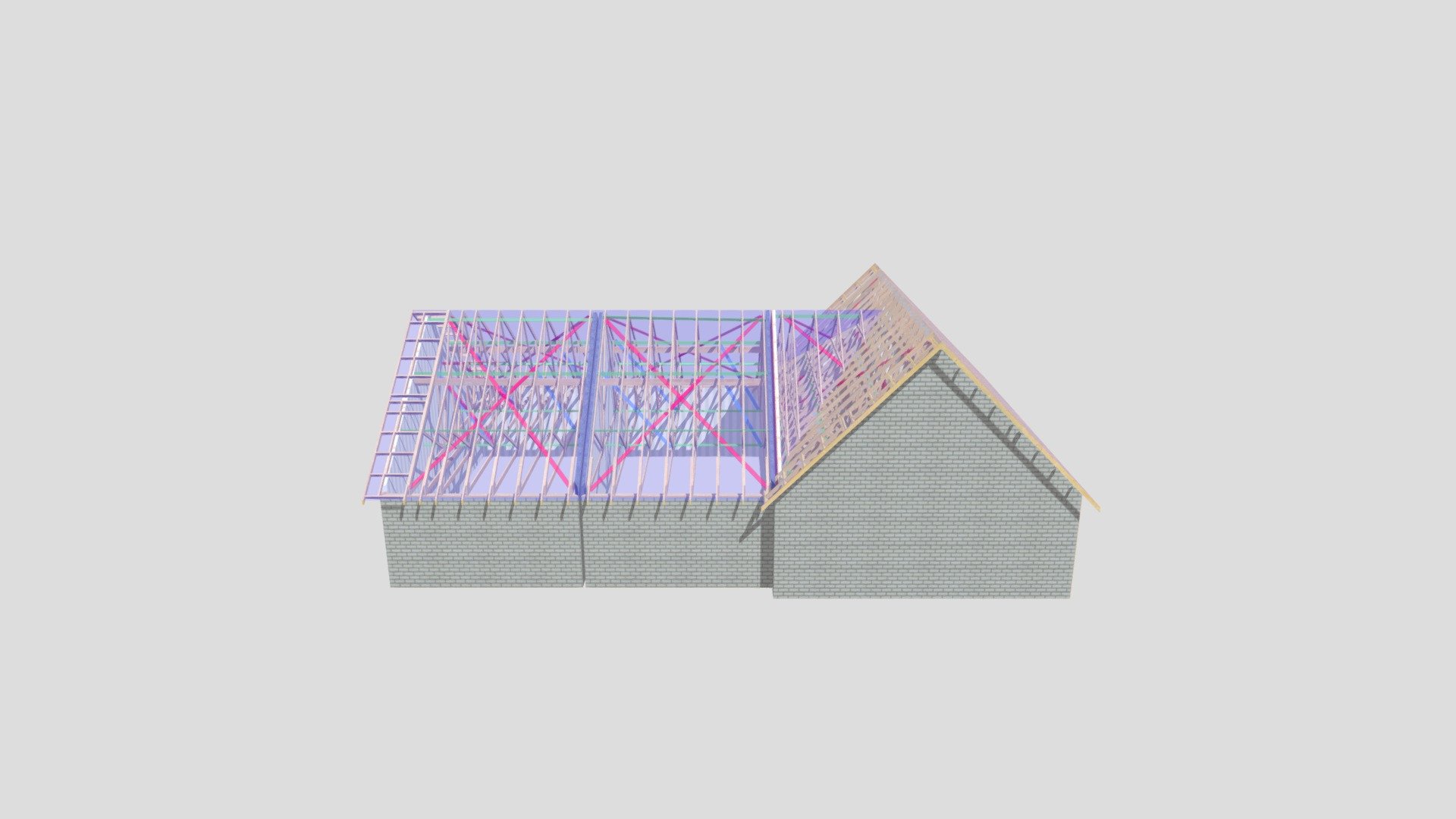 TL6044 Block B Roof - Plots 11-14 - Download Free 3D model by MGTLTF [341a35c] - Sketchfab