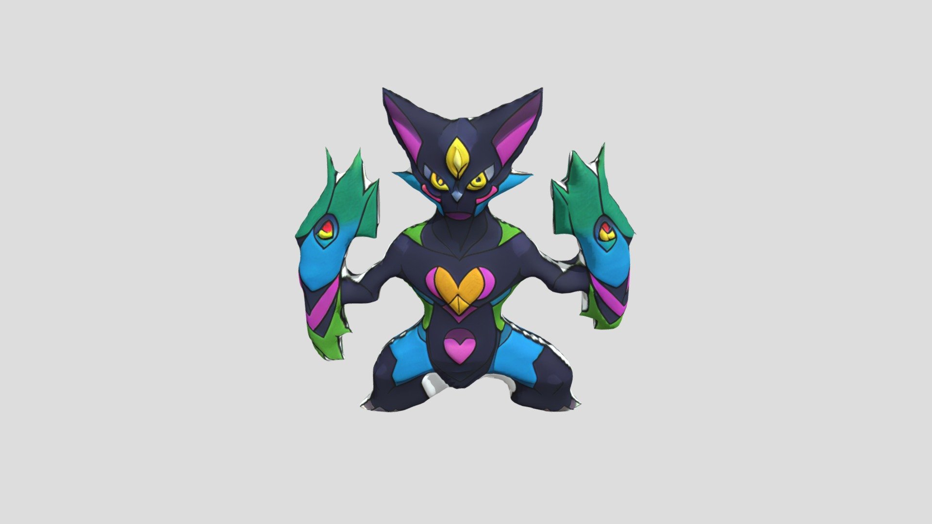 Pokemon Goal 910 - Download Free 3D model by klrxyz [341a5f4] - Sketchfab