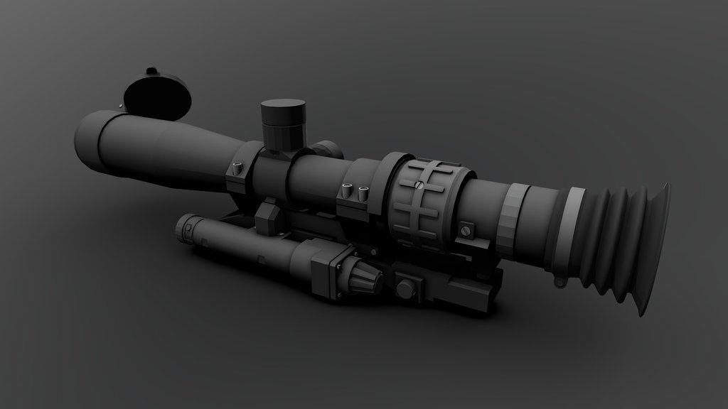 Scopes mags and etc - A 3D model collection by p.polesskiy - Sketchfab