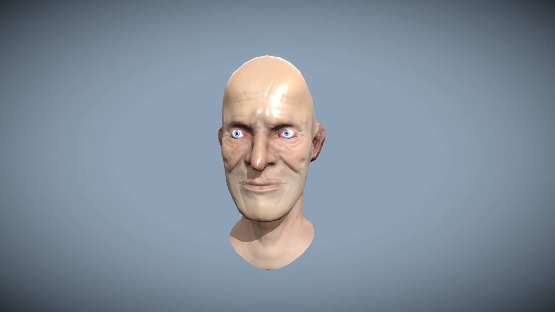Low Poly Head - Textured - Download Free 3D model by ElliottA [341cc70 ...