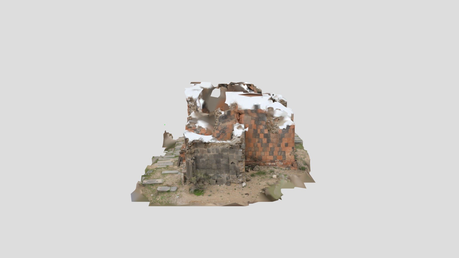Garni Temple Exterior - 3D model by danyakushnarevich [341dffc] - Sketchfab
