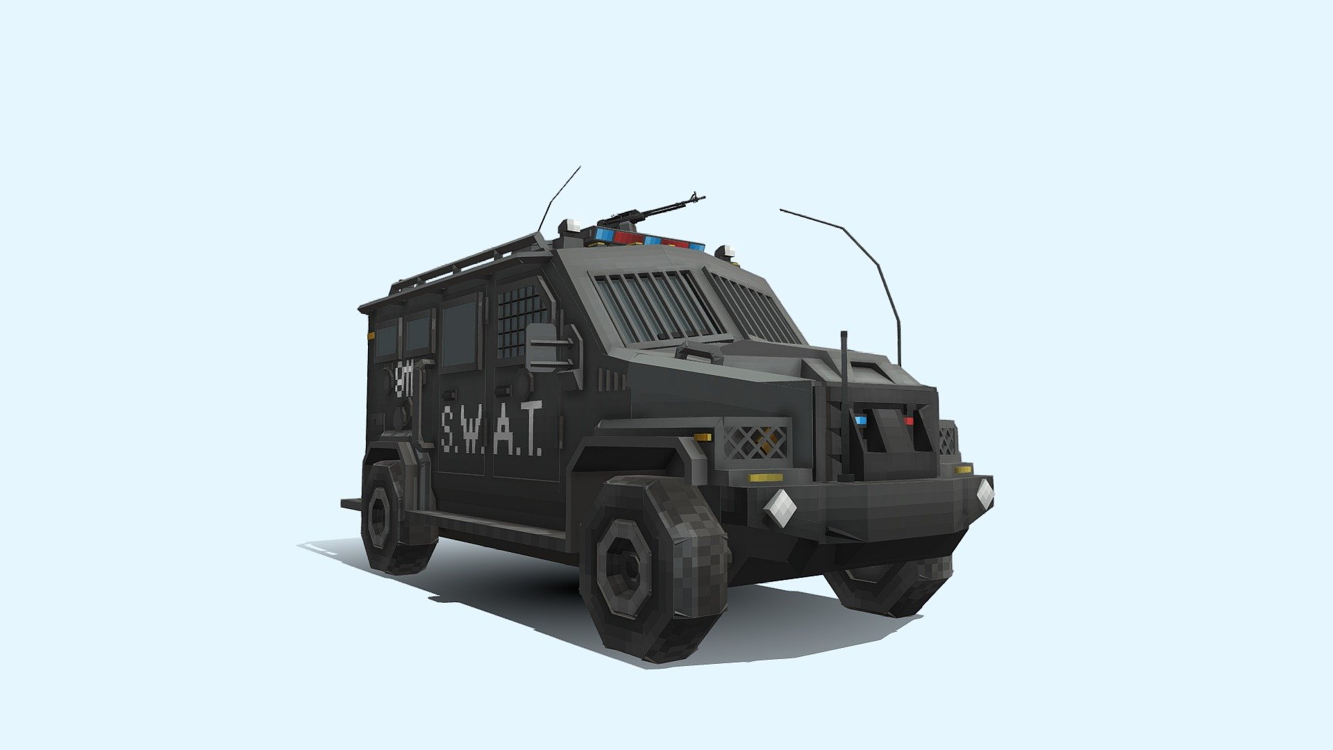 swat van - 3D model by UnitedPechoraRecords (@KV4GA) [341ed56] - Sketchfab