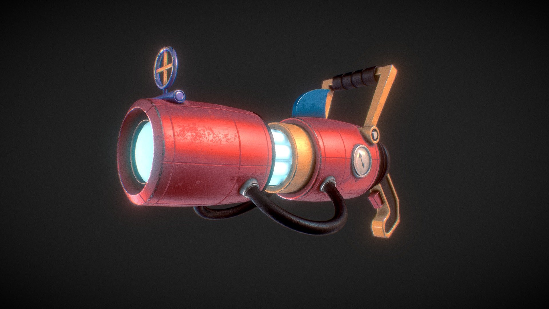 Blaster ray - Buy Royalty Free 3D model by Rafael Fernández Calvo ...