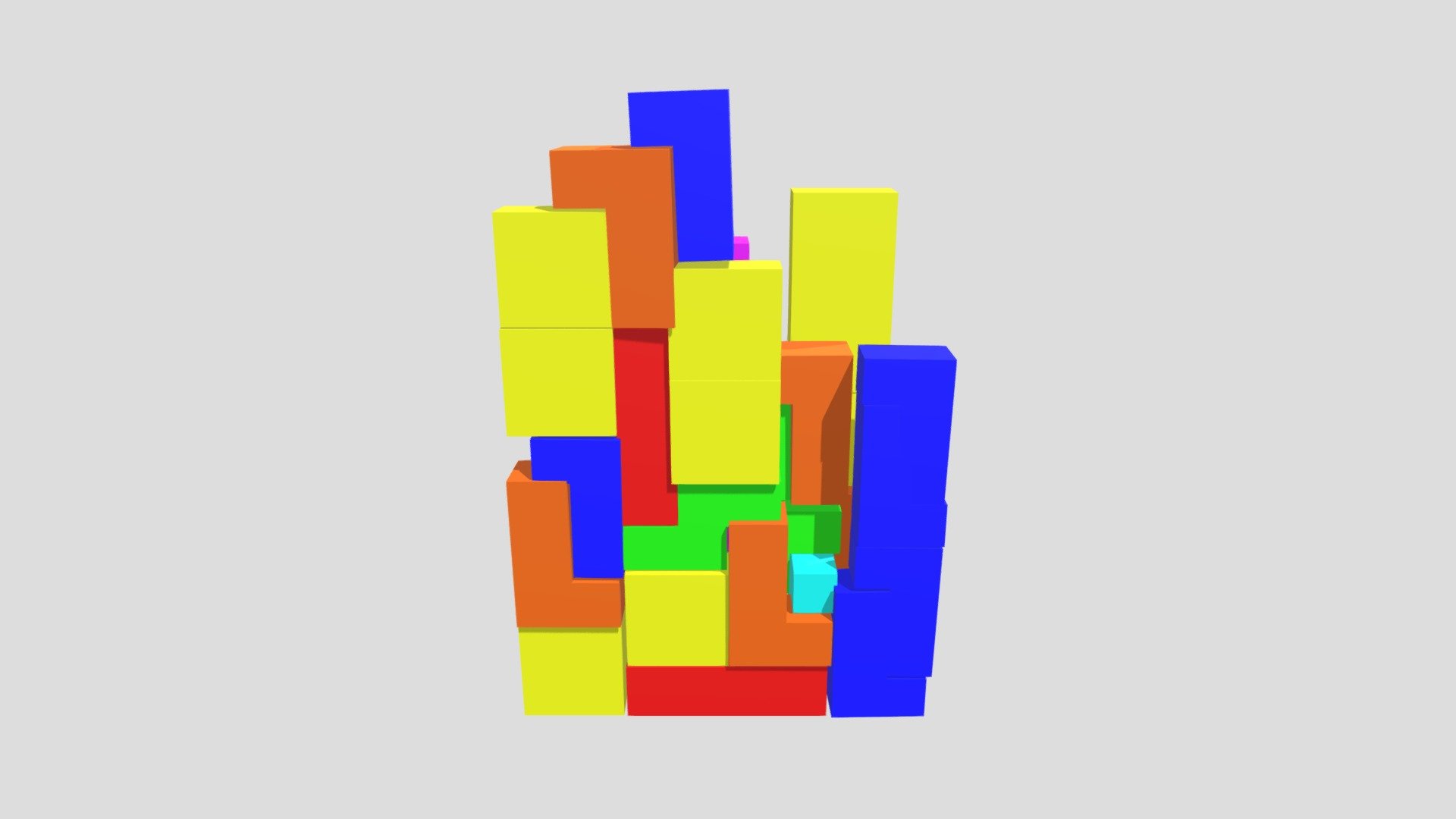 3D Tetris - Download Free 3D model by 240P (@N.Games) [3420580] - Sketchfab