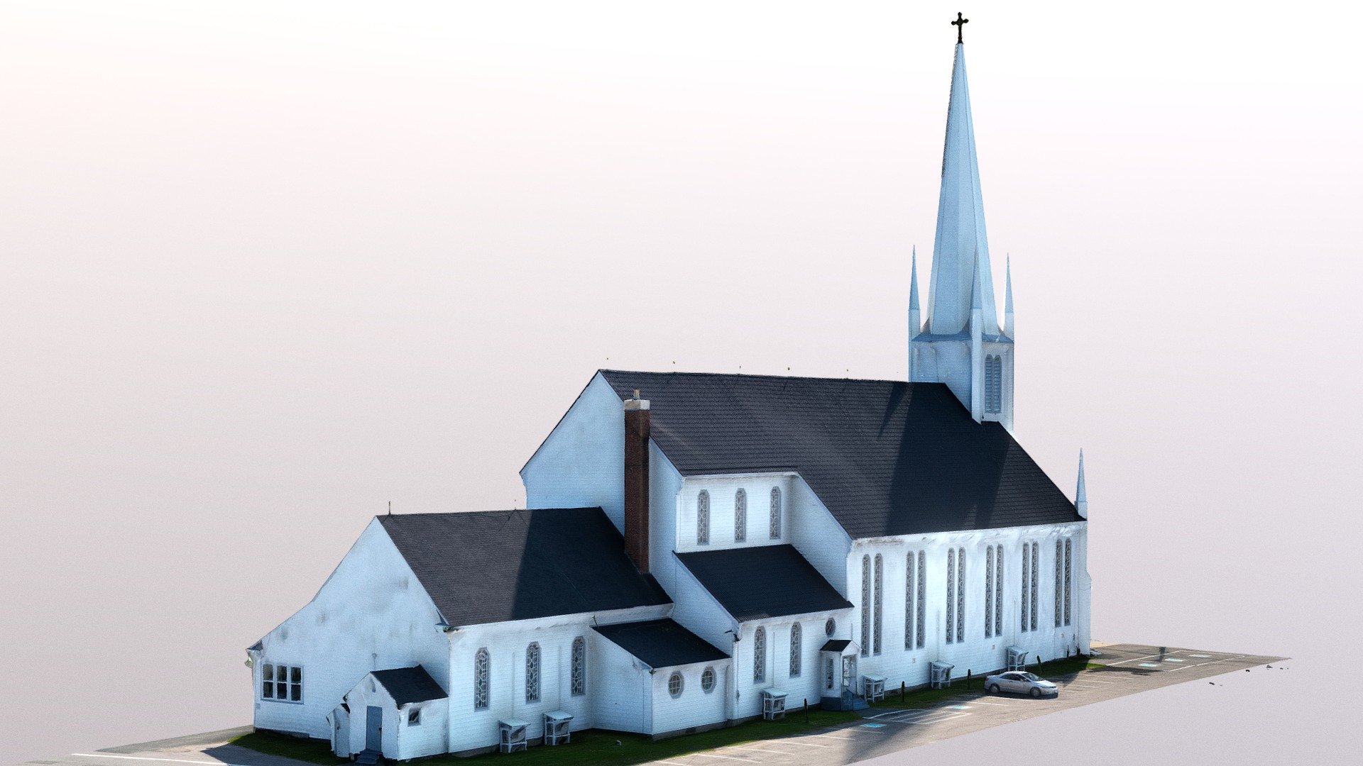 Église Saint François de Sales \ Rogersville NB - Download Free 3D ...