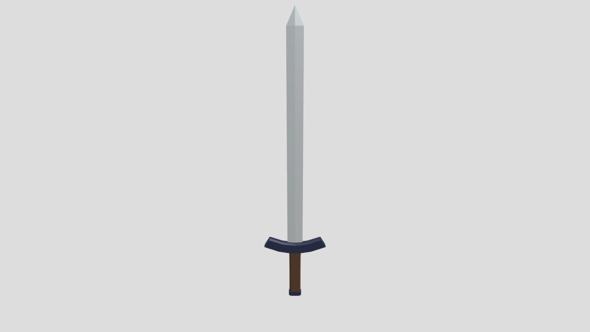 Low Poly Sword - Download Free 3D model by ShotaB [34252f9] - Sketchfab