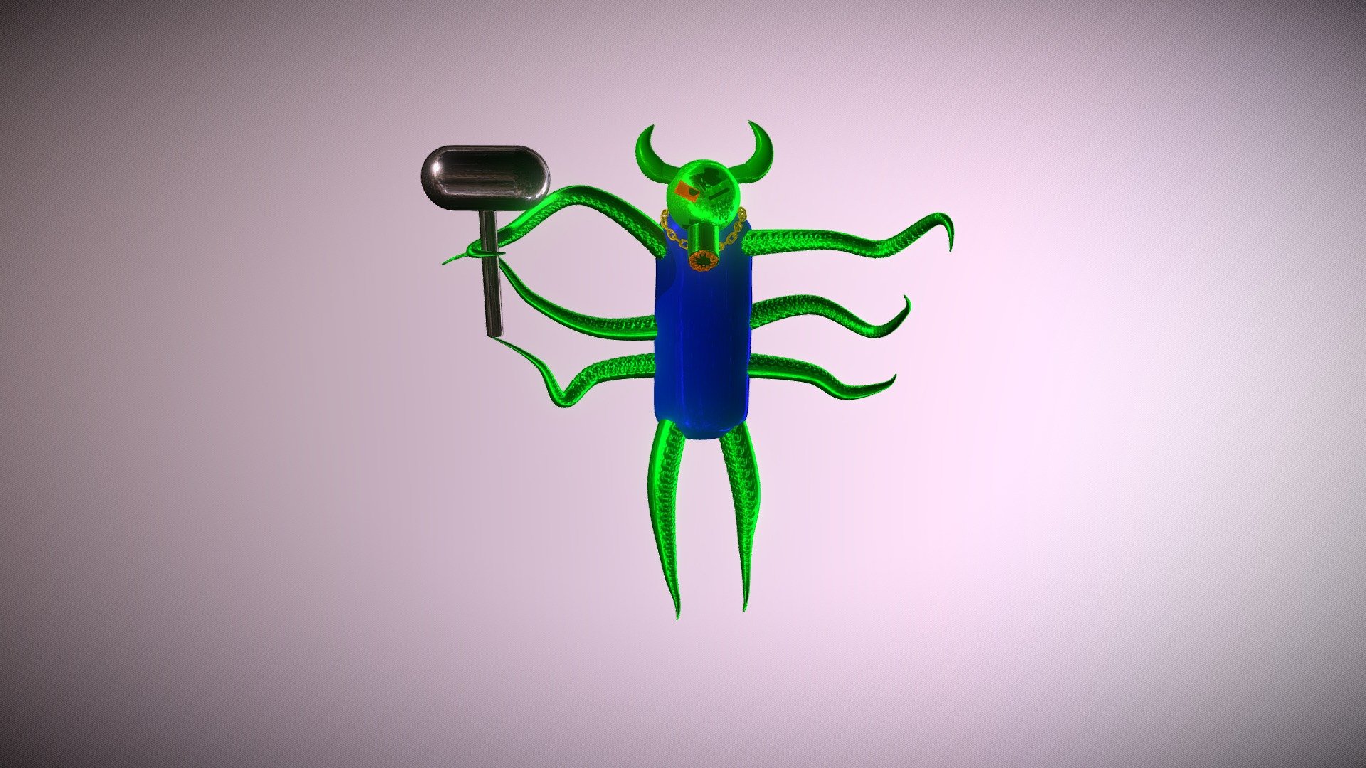 My creature project - 3D model by MVBowserBrutus [3426c7c] - Sketchfab