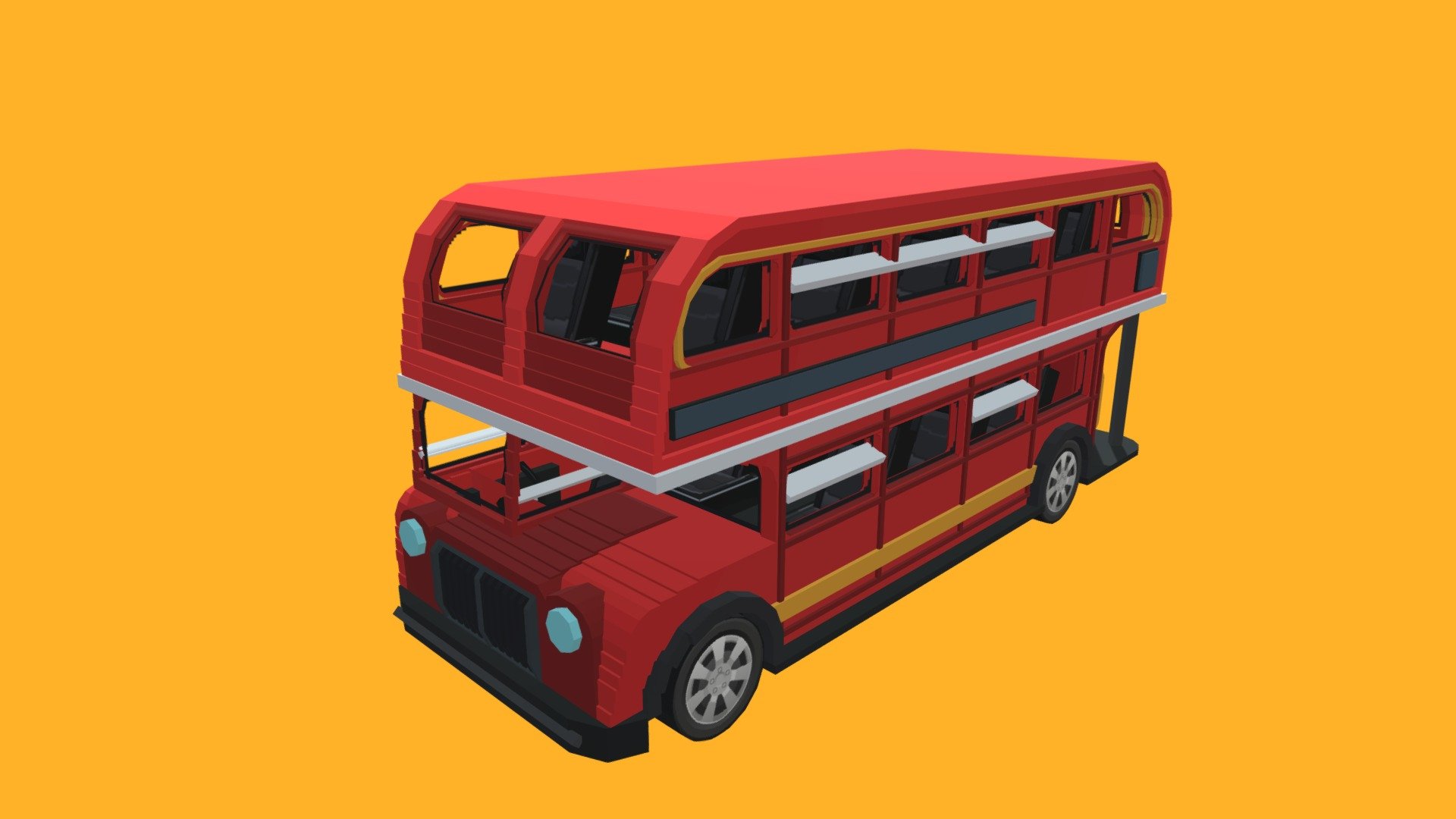 PixelMine | London Bus - 3D model by PixelMine [34284a3] - Sketchfab